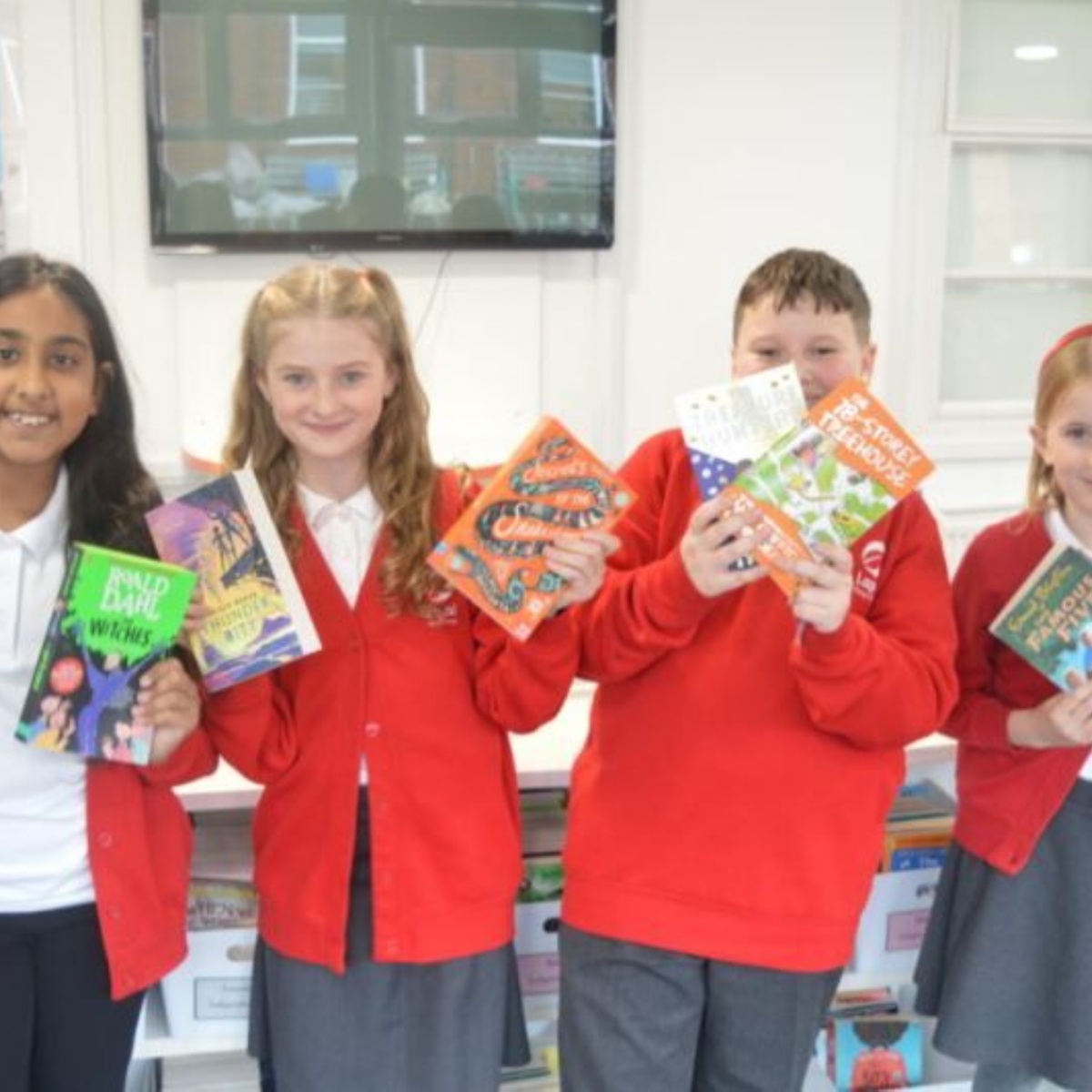 Lapal Primary - Mission Accomplished! – KS2 Library Gets a Huge Boost