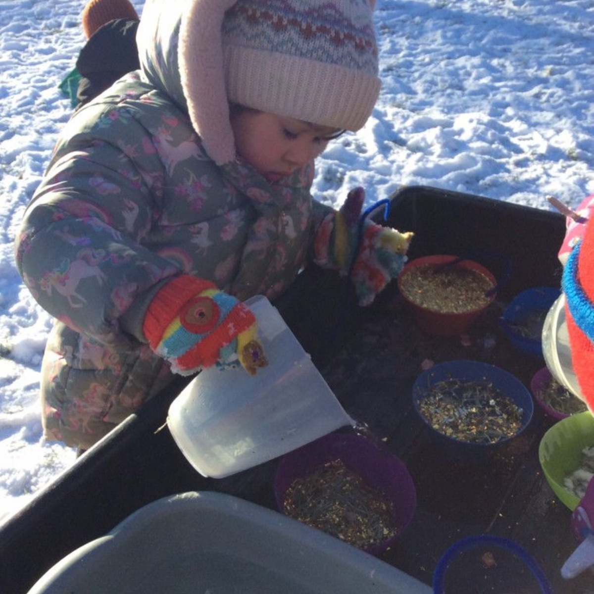 Lapal Primary - EYFS Exploring in the Snow