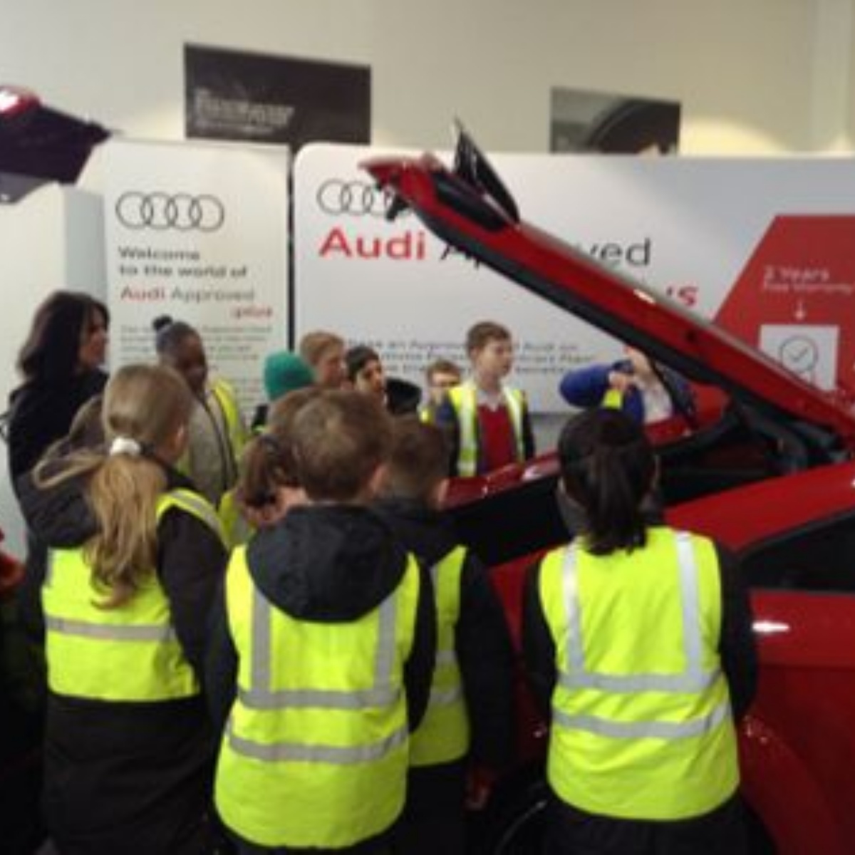 Lapal Primary - Year 5 Trip to Audi Car Garage